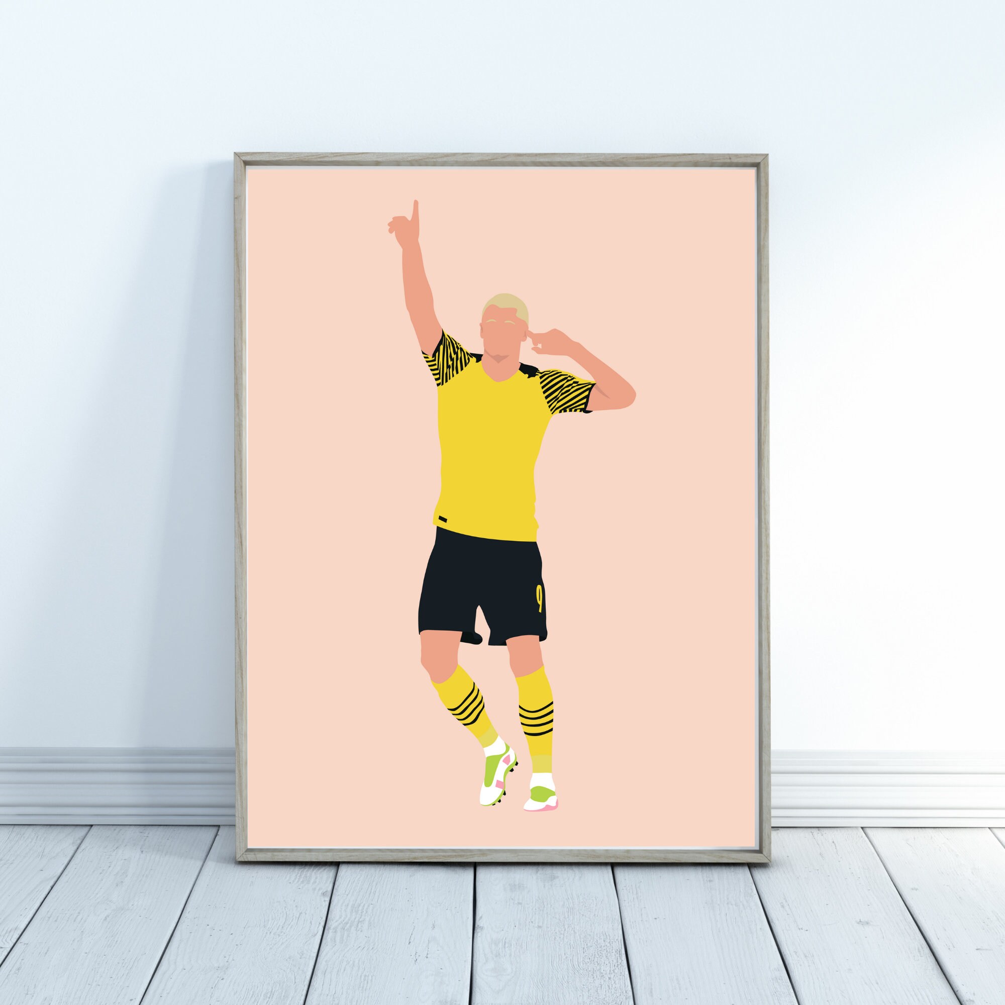 Erling Haaland Poster - Erling Haaland Gifts - Erling Haaland Print ...