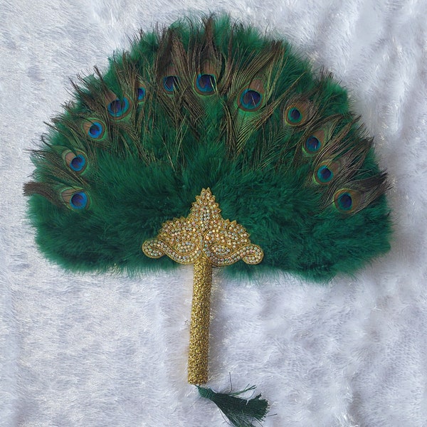 Peacock Fan - Etsy