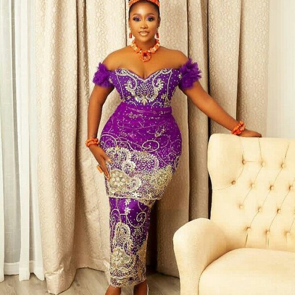 Urhobo Wedding Set - Etsy