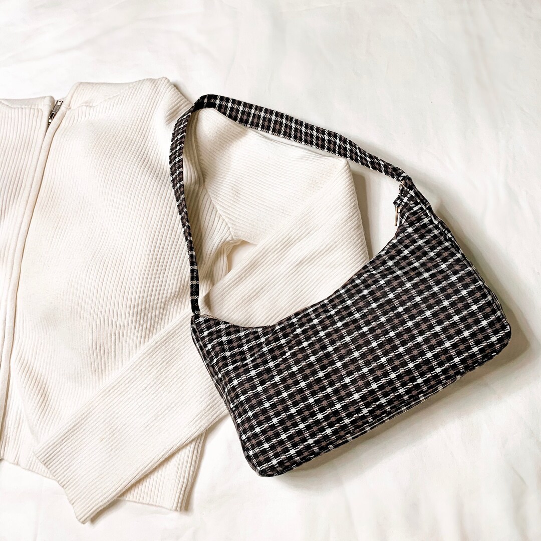 Bella Bag (plaid) - Shoulder Bag/ Retro Handbag/ Handmade/ Made in USA ...