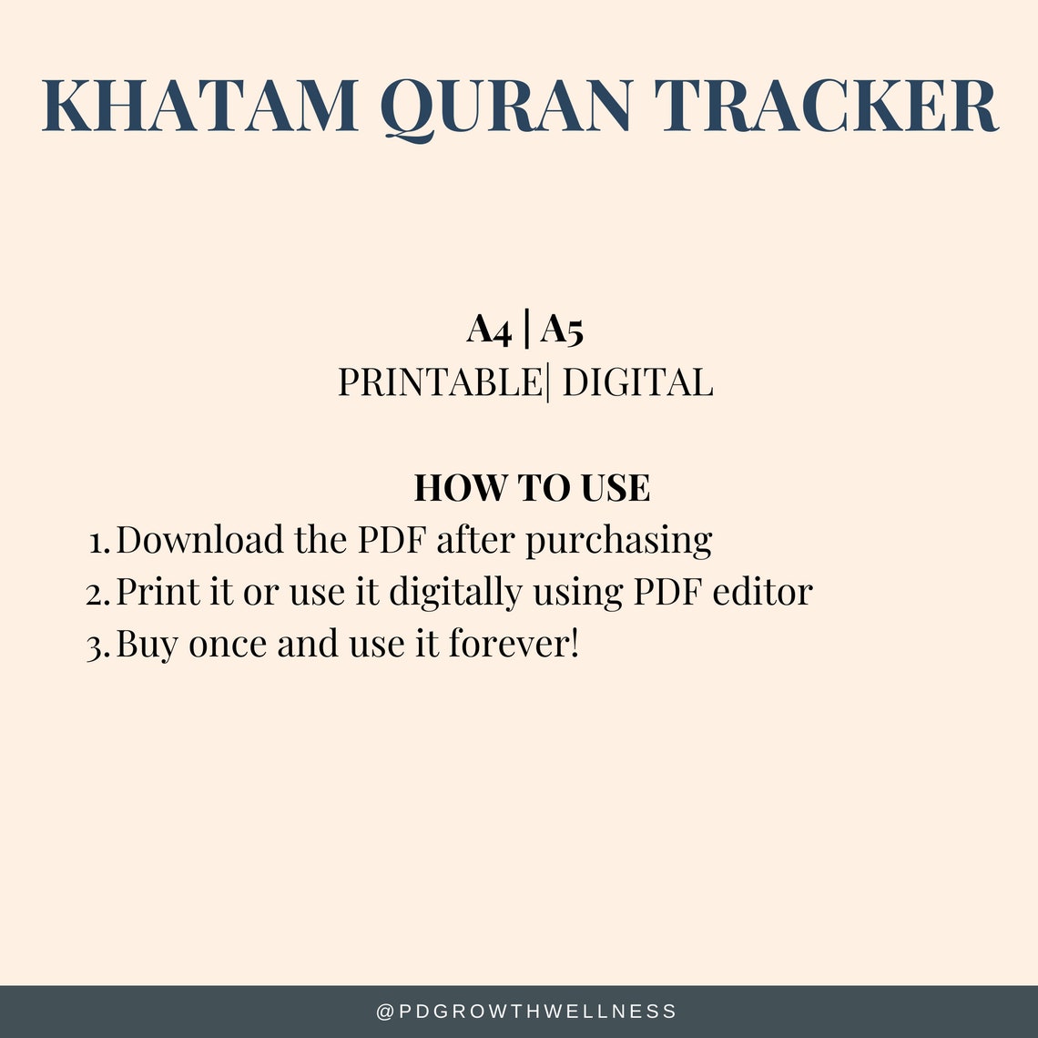 PRINTABLE | Khatam Quran Tracker | Checklist for Quran Reading | Yearly ...