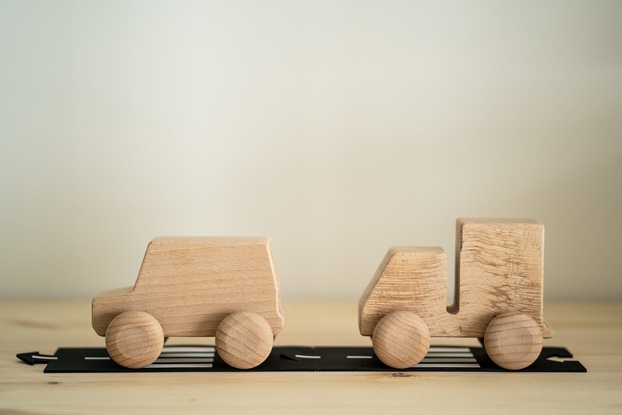 Wooden Car Set - Etsy