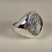 Mens Ring With Coin of Alexander the Great in Sterling Silver - Etsy