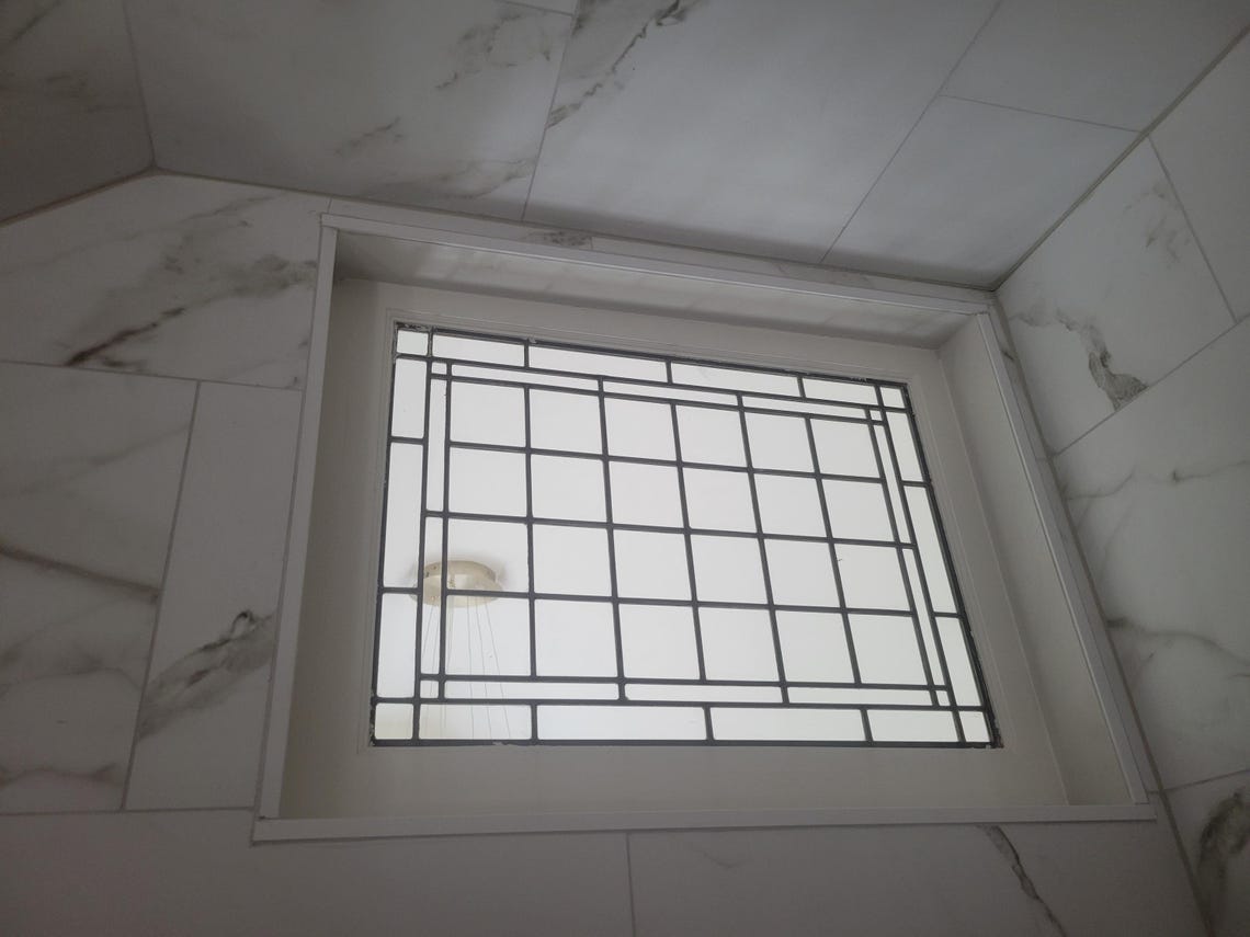 Original Leaded Glass Window Panels - Etsy