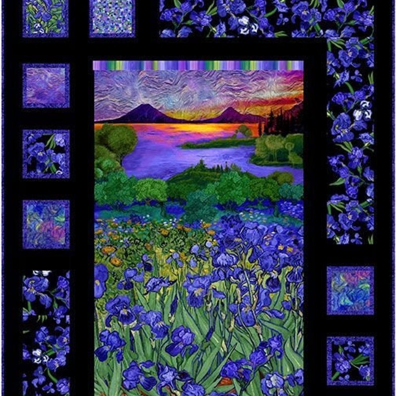 Iris Quilt Pattern - Etsy