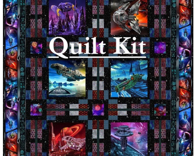 Sci Fi Quilt Kit by Jason Yenter ~ in the Beginning Fabrics - Etsy