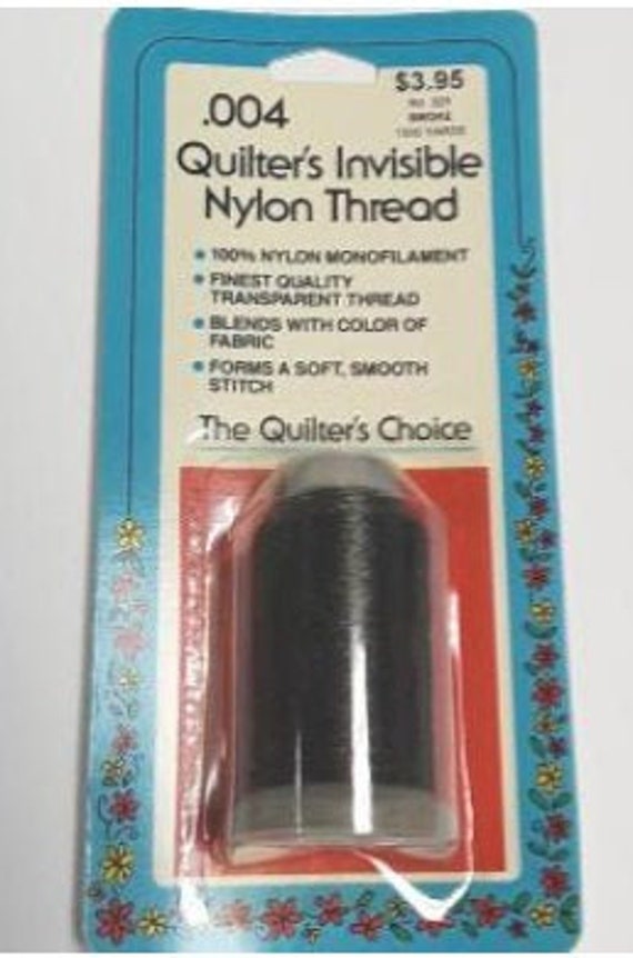 Collins Quilters Invisible Nylon Thread | Etsy