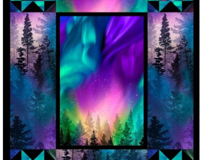 Northern Lights Escape Quilt Pattern - Timeless Treasures - Etsy