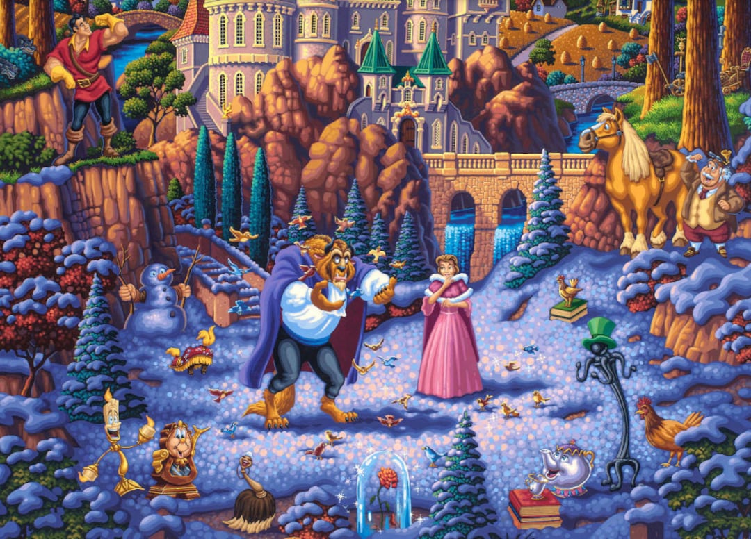 Disney Panel - Beauty and the Beast - Finding Love - by Eric Dowdle for ...