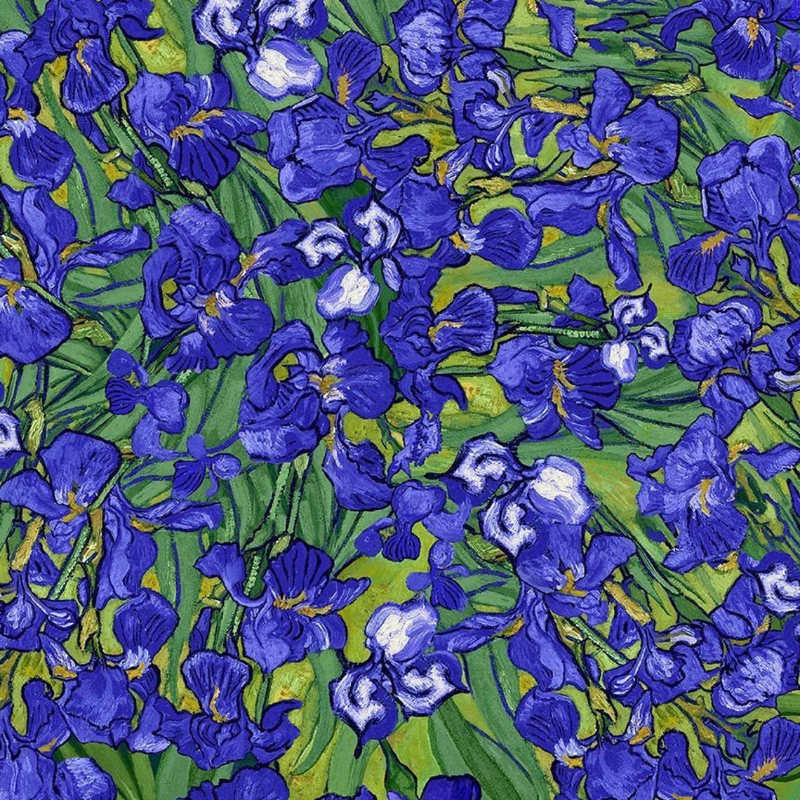 Quilt Kit Wild Iris 42" X 61" Oriental Harmony Quilt - Etsy