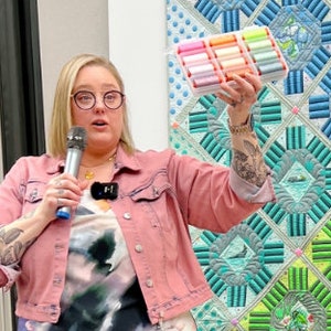 Tula Pink Star Cluster Quilt Kit Featuring Everglow & True Colors ...