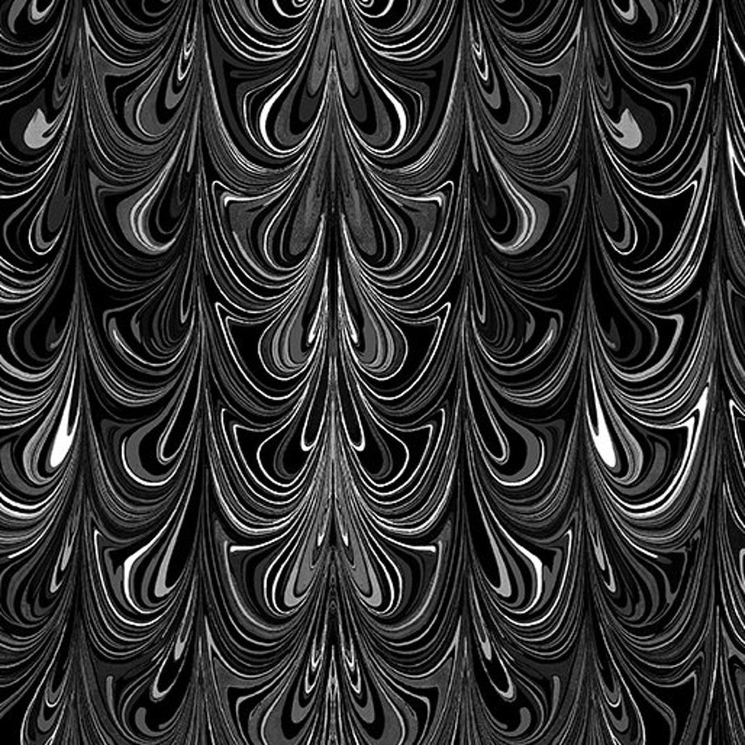 Needle Stars - Chandelier Black by Paula Nadelstern for Benartex - Etsy