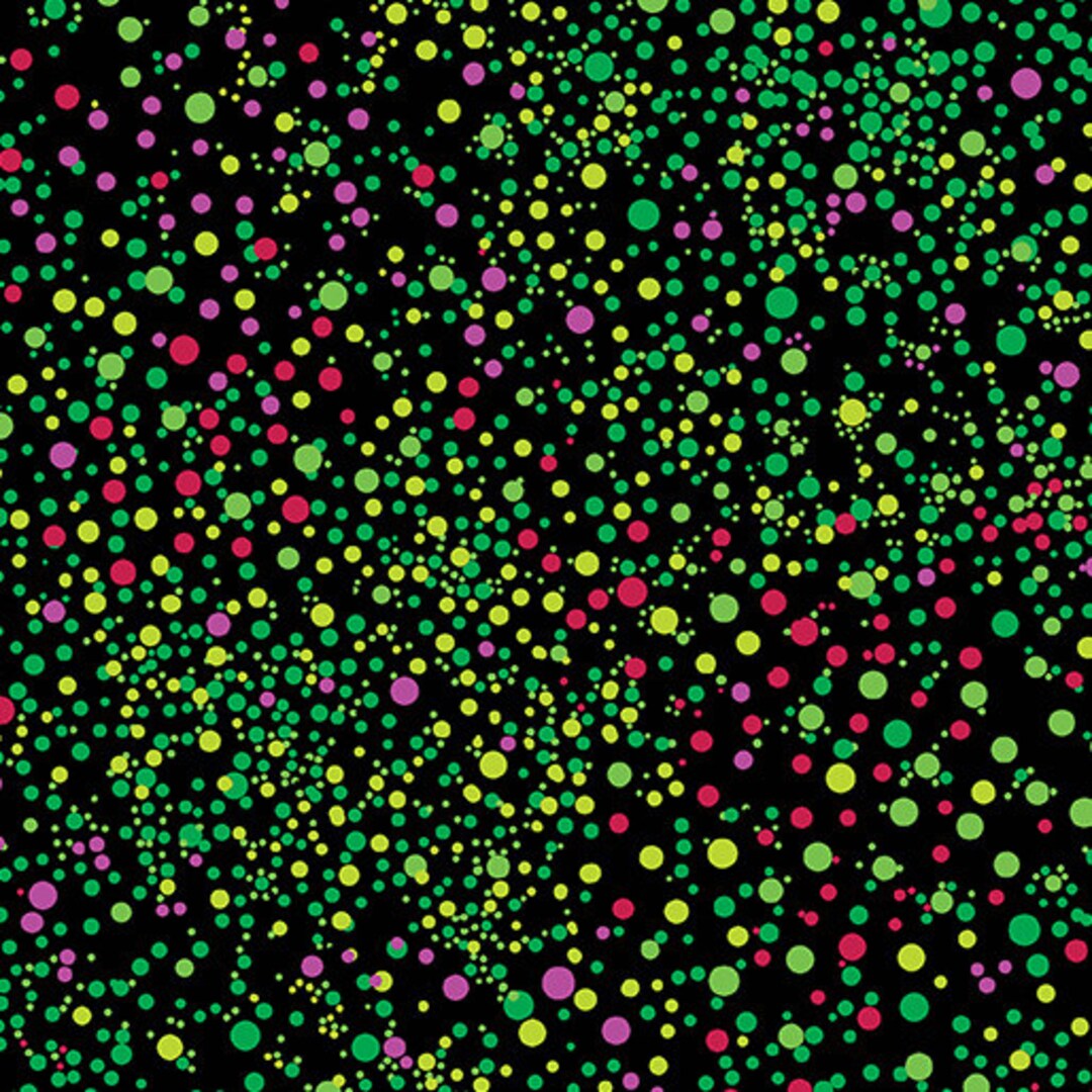 Needle Stars - Stardust Green/multi by Paula Nadelstern for Benartex - Etsy