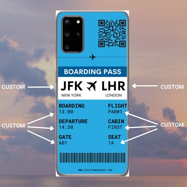 Plane Ticket Case - Etsy