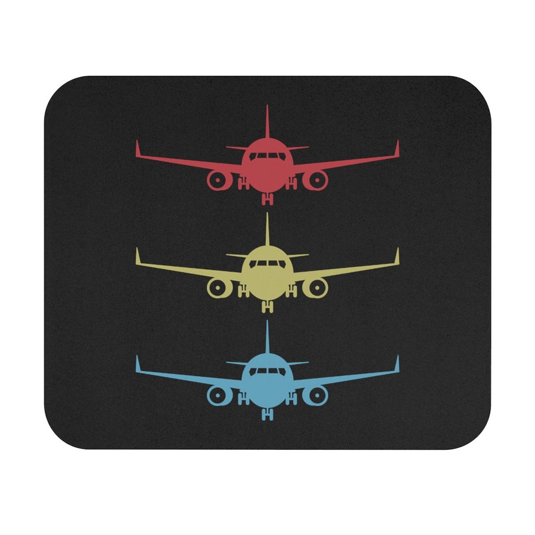 Stacked Airplane Mousepad - Aviation Gift for Pilot - Etsy