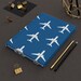 Flying Plane Contrails Aviation Airline Travel Hardcover Journal ...