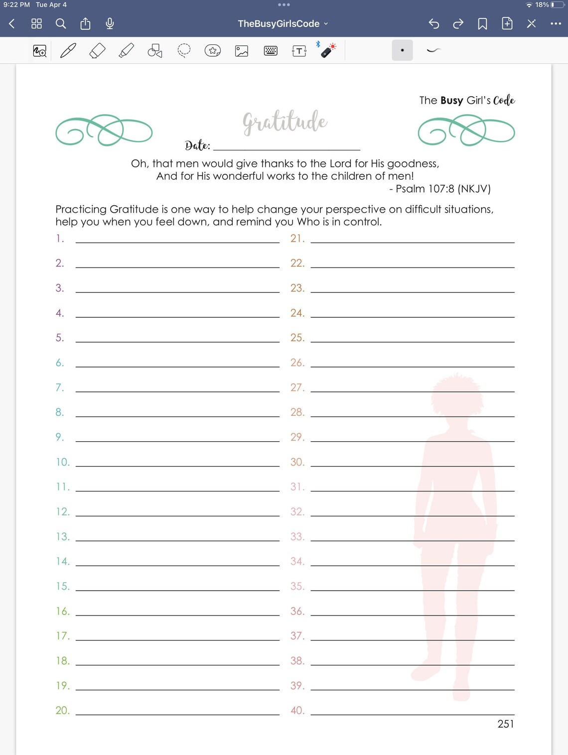 The Busy Girl's Code Digital Lifestyle Success Planner & Journal - Etsy