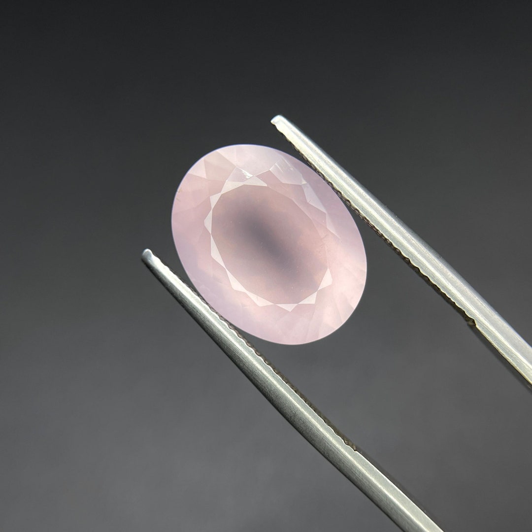 Rose Quartz 7.70 Carat , Natural Rose Quartz , Loose Gemstone Rose ...