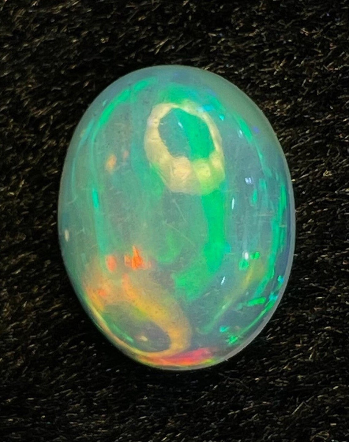 100% Natural Ethiopian Opal Oval Shape Loose Gemstone//ethiopian Opal ...