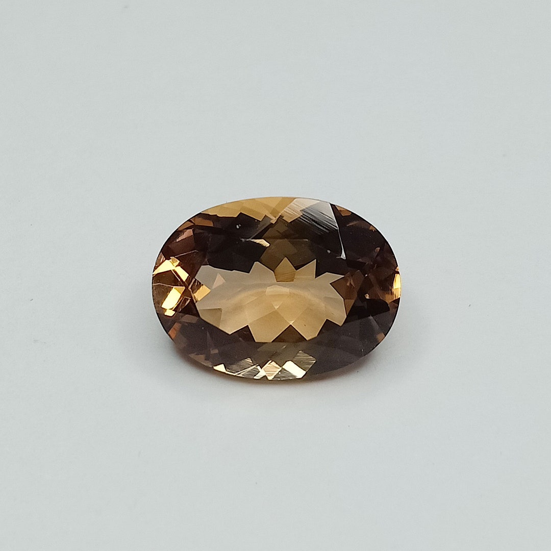 AAA+ Authentic Imperial Topaz Oval//faceted Imperial Topaz Loose ...