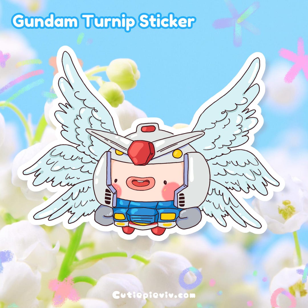 Robot Turnip Sticker | Buy 3 Get 1 FREE《 Waterproof + Weatherproof ...