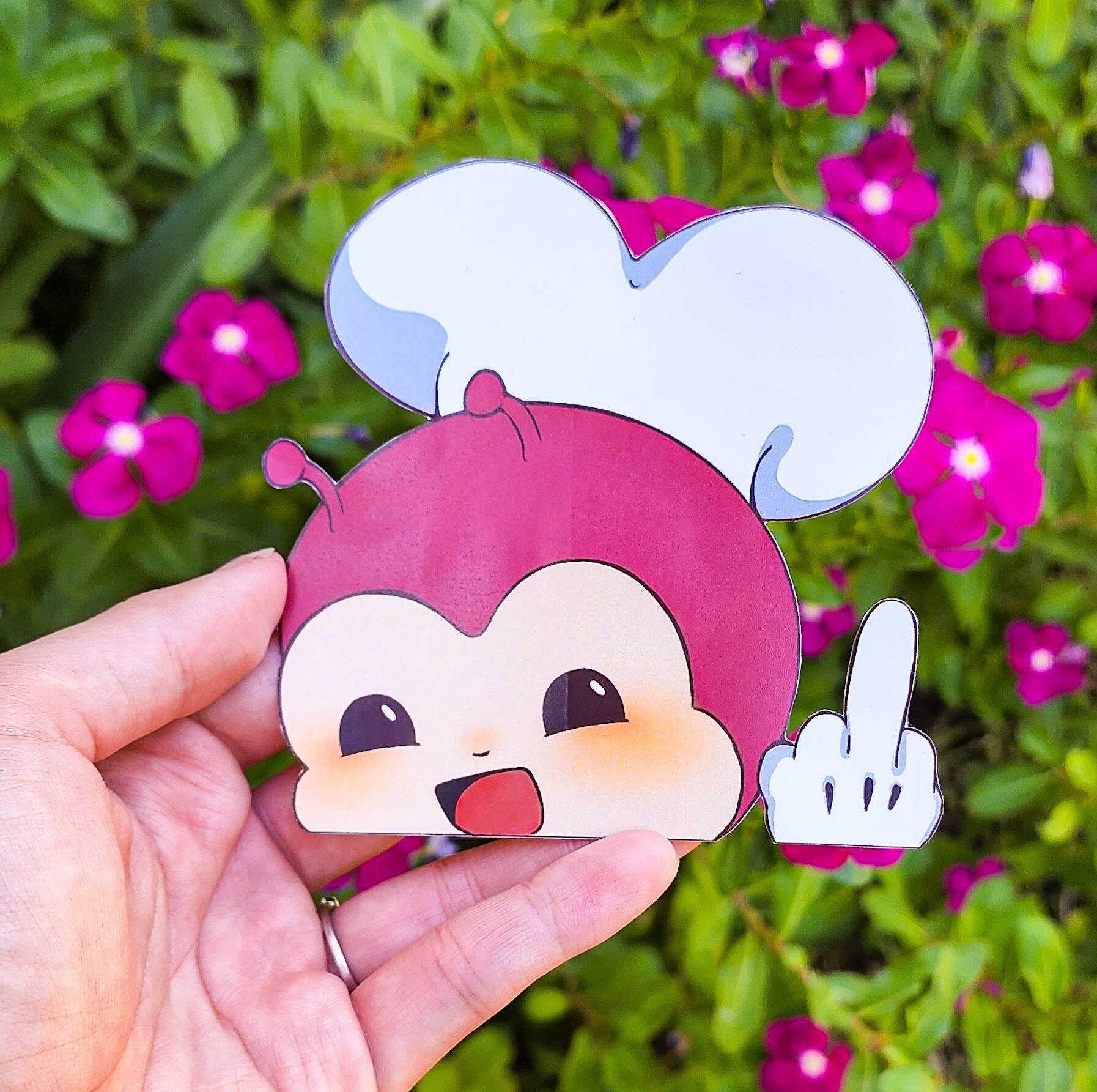 Jollibee Decal Peeker // Filipino Sticker // Holographic // - Etsy Canada