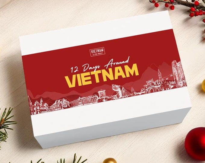 12-day Vietnam Discovery Gift Box - Whole Bean or Ground Gourmet ...
