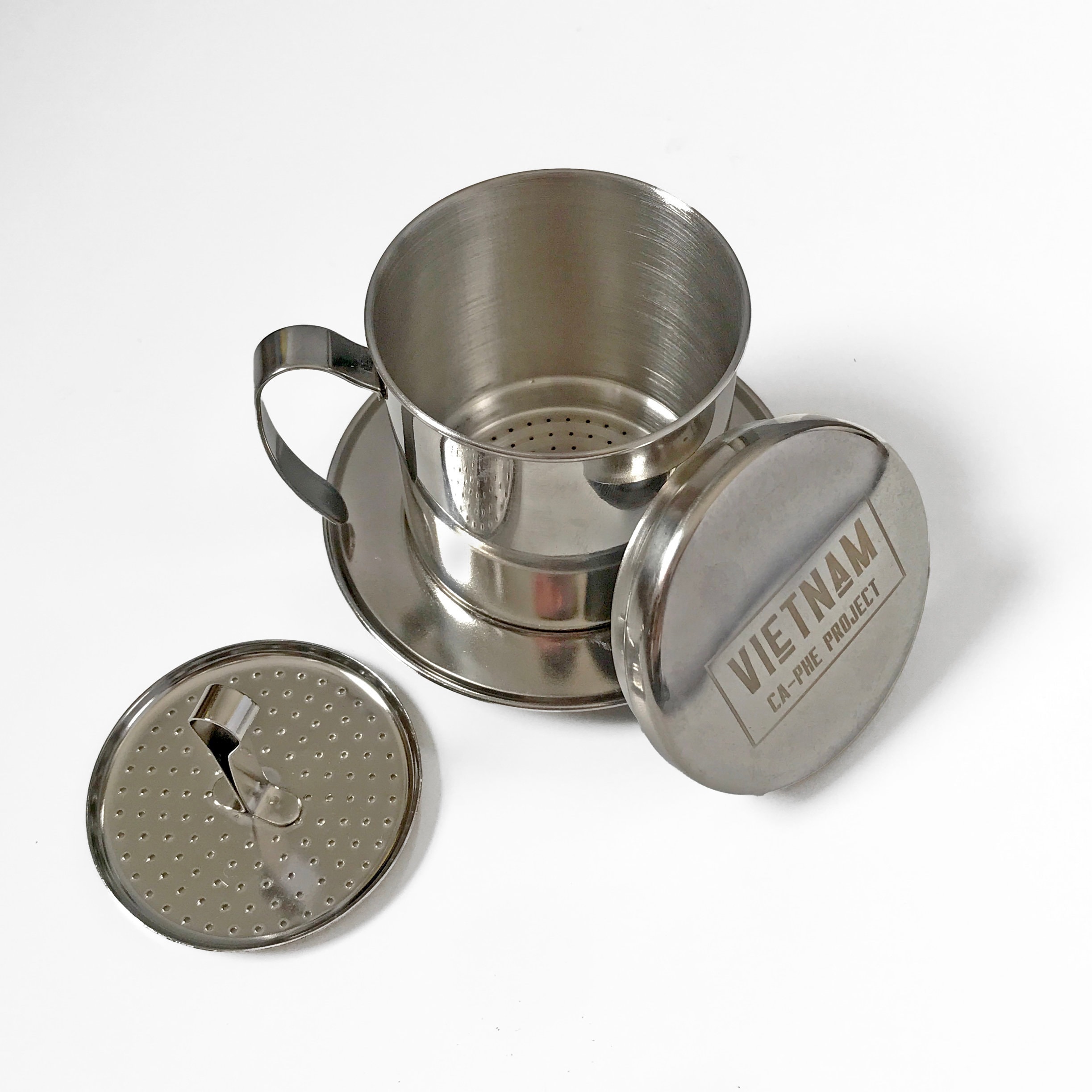 Deluxe Vietnamese Coffee Filter (phin) - Stainless Steel 6oz, Travel ...