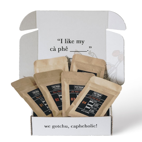 Vietnamese Coffee Sample Box - Etsy