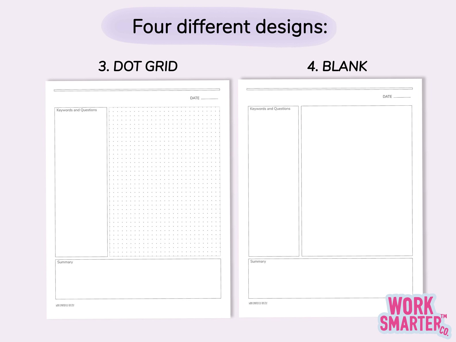 Cornell Notes, Cornell Notes Template, Cornell Notes Printable, Note ...