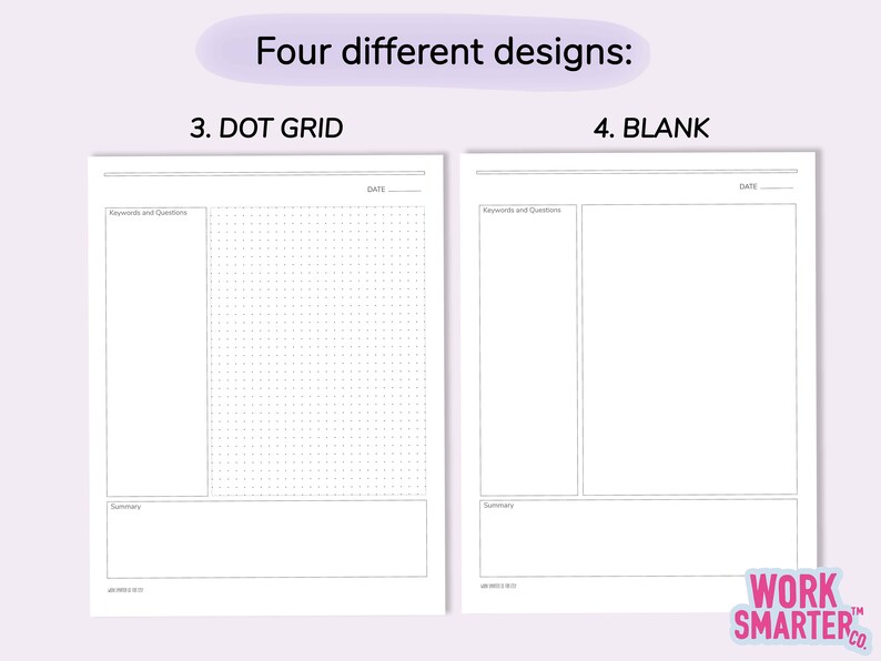 Cornell Notes, Cornell Notes Template, Cornell Notes Printable, Note ...
