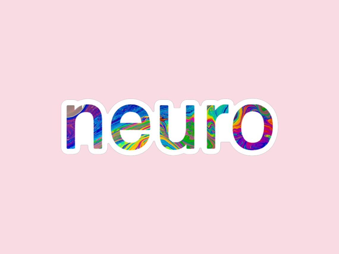 Neuro PET Scan Sticker | Neurodiversity Empowerment | Gift for ...