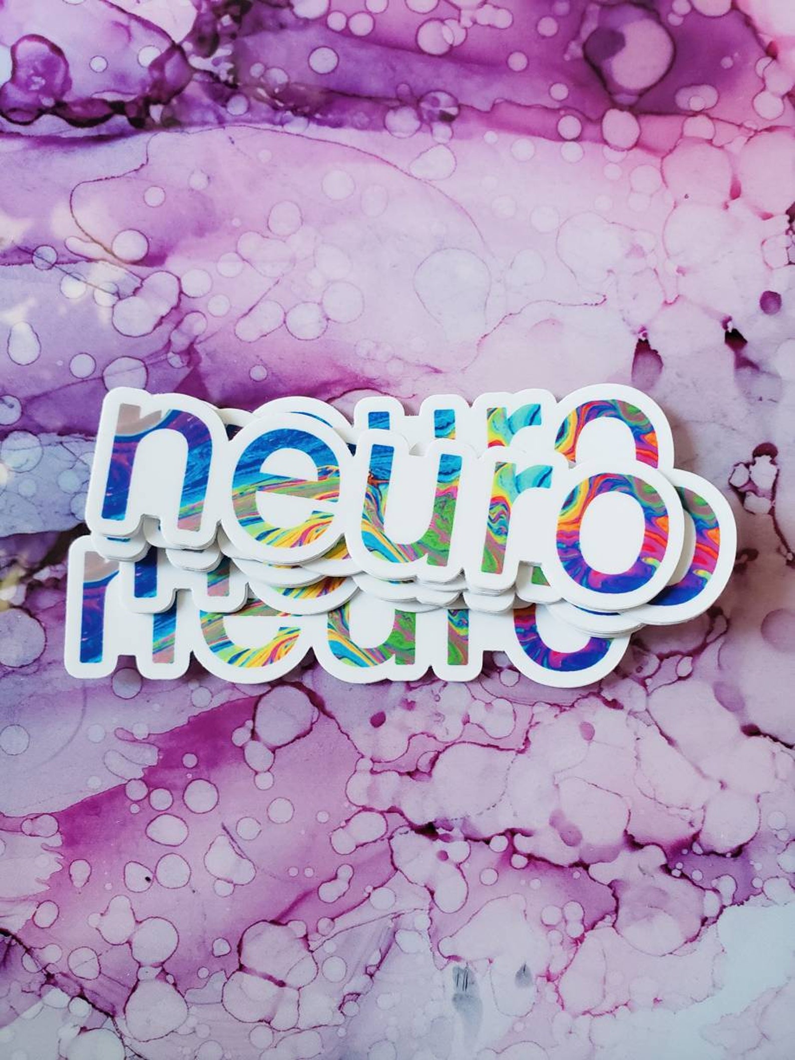 Neuro PET Scan Sticker | Neurodiversity Empowerment | Gift for ...