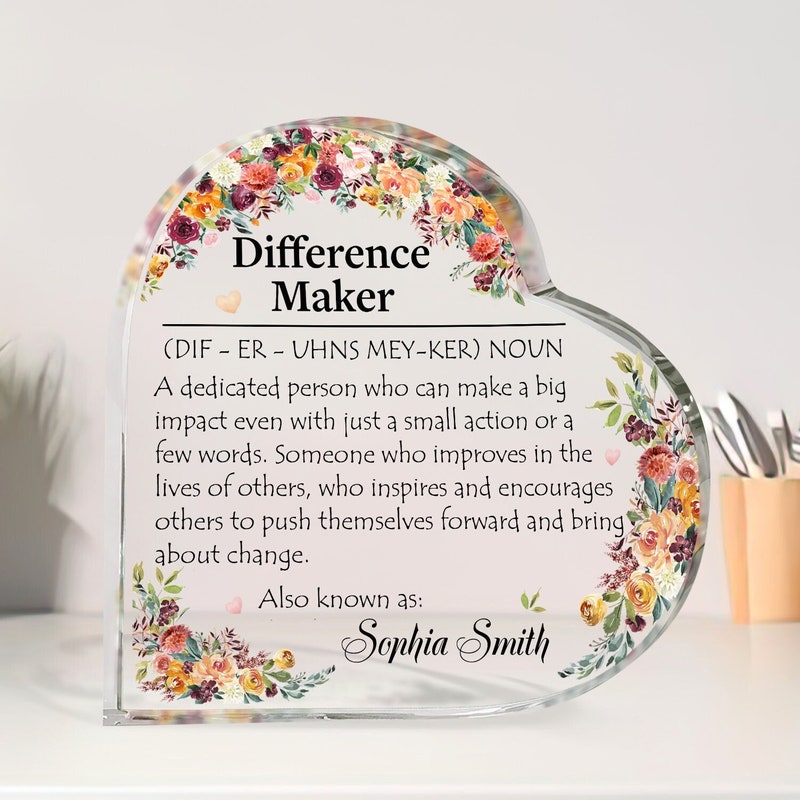 Difference Maker - Etsy