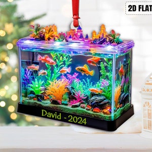 colourful fish tank ornaments