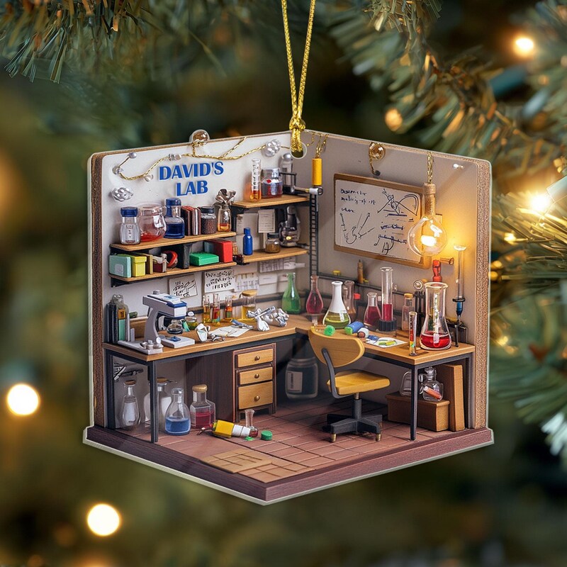 Science Ornament - Etsy