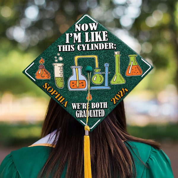 Science Graduation Cap Topper - Etsy