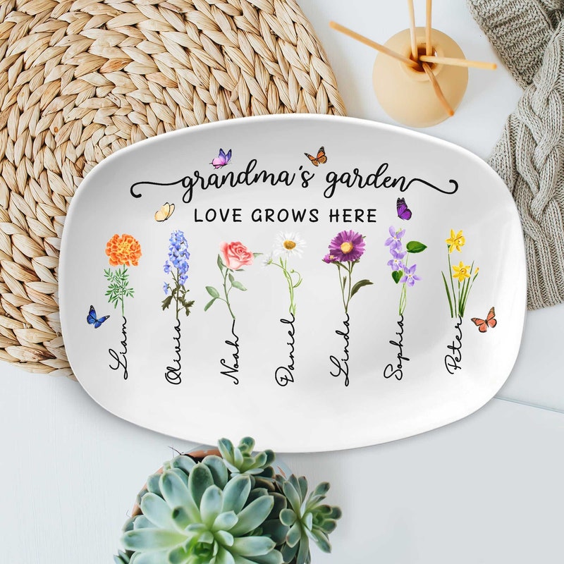 Garden Plate Flower - Etsy