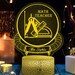 Personalized Math Teacher 3D Lamp, Mathematics 3D Night Light With Name ...