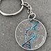 Custom DNA Acrylic Circle Ornament, DNA Car Ornament, DNA Keychain ...