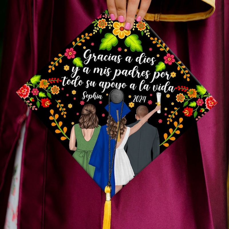 Mexican Graduation Cap Topper - Etsy