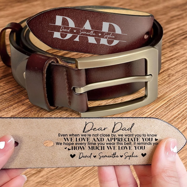 Personalized Belt - Etsy