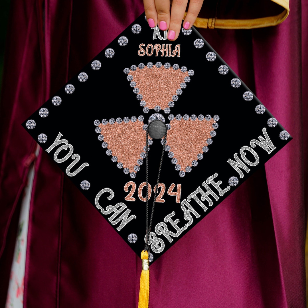 Personalized Radiology Graduation Cap Topper, Custom Radiology Grad Cap ...