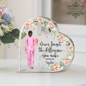 Personalized Midwife Gift, Thank You Gift for Midwife, Midwife ...