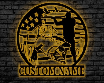 Duck Hunting Led Light Sign - Etsy