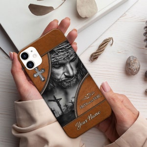 Personalized Jesus Phone Case for Iphone, Samsung, Jesus Silicon Phone ...