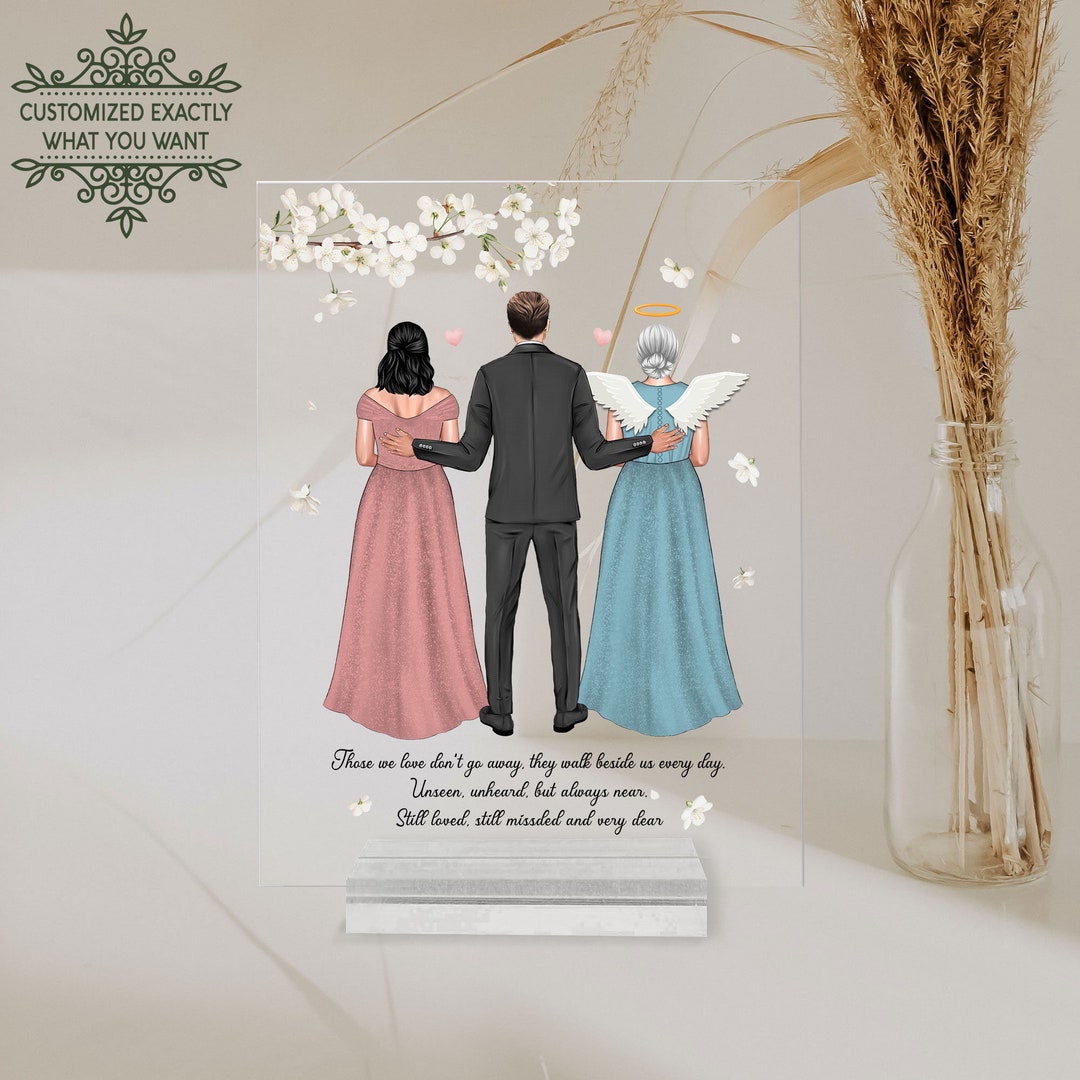 Personalized Groom, Mom, Grandma Potrait Rectangle Plaque, Grandma ...