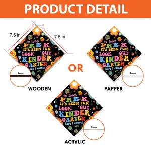 Personalized Kindergarten Graduation Cap Topper, Kindergarten Nailed It ...