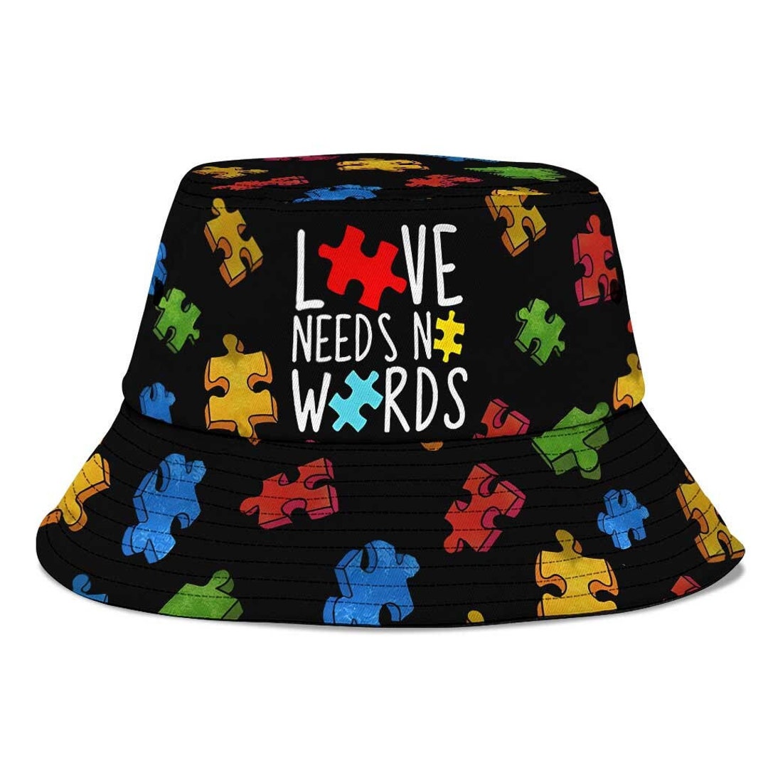 Personalized Autism Awareness Bucket Hat, Autism Warrior Hat, Gifts for ...