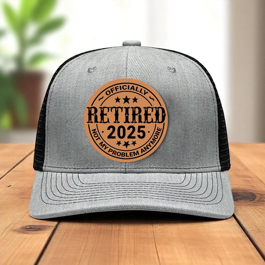 Custom Retired Trucker Mesh Cap, Funny Retirement Mesh Cap for Men, Not ...